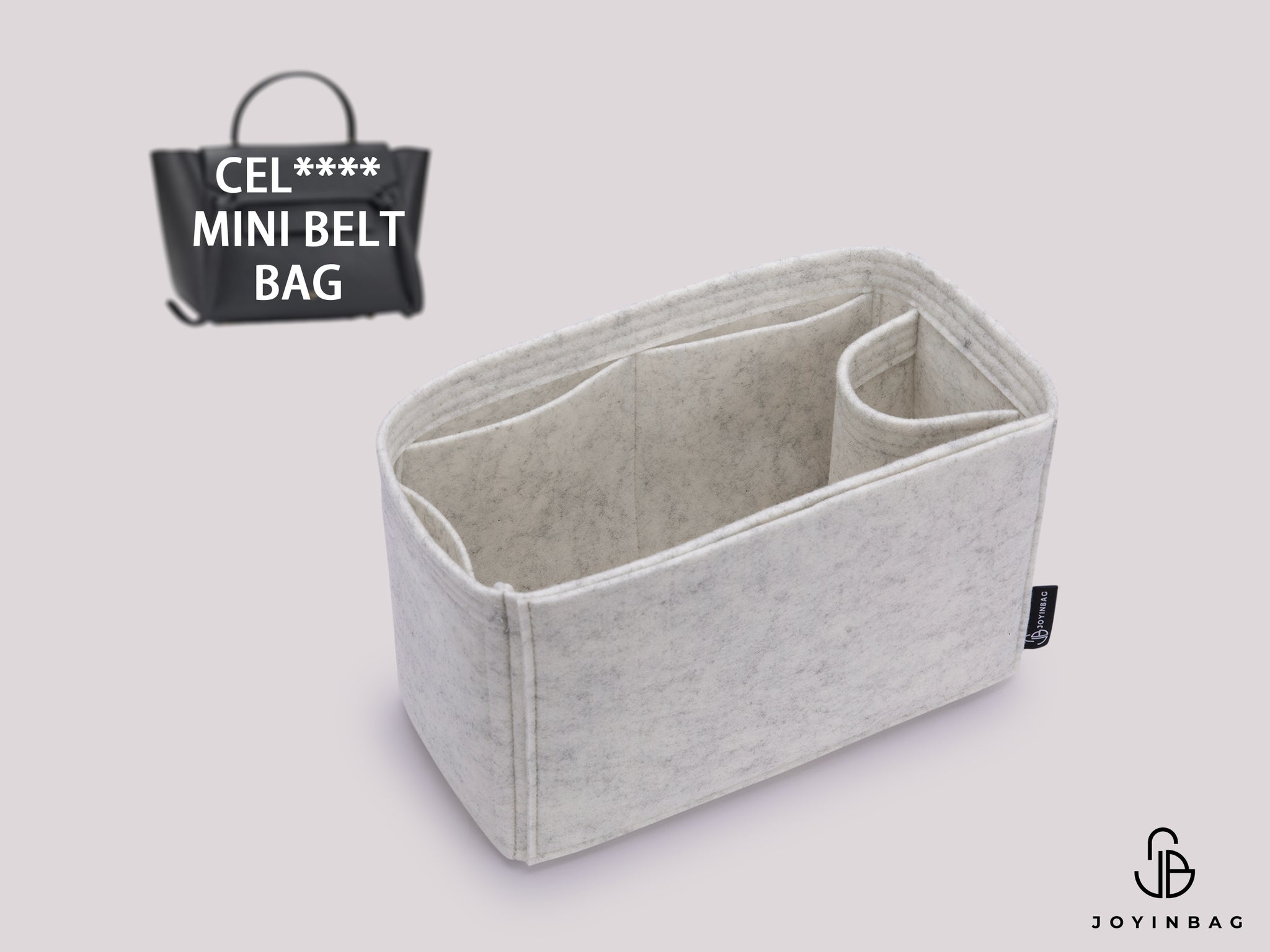 Cel. Mini Belt Bag Organizer with Single Bottle Holder